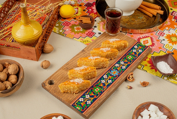 Map of Azerbaijani pakhlava | madrid fusión